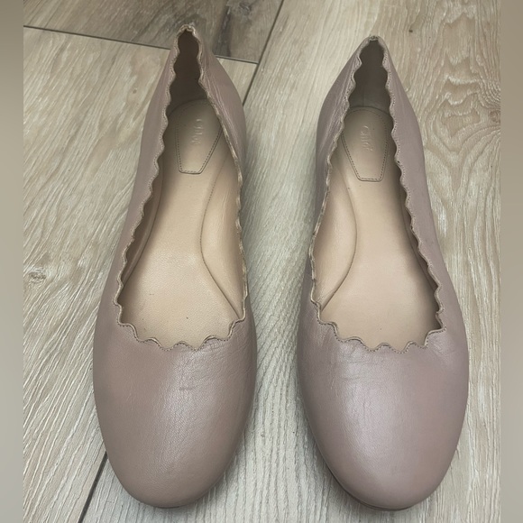 Chloe | Shoes | Chloe Scalloped Ballet Flats | Poshmark